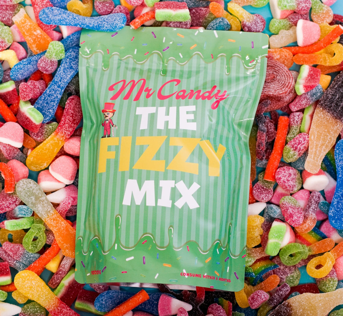 Mr Candy Fizzy Mix 1kg | Mr Candy